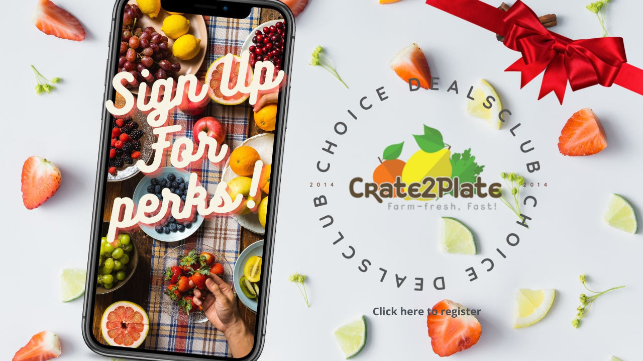 Crate2Plate Fresh Imported Fruits, Vegetables, Gift Delivery Service